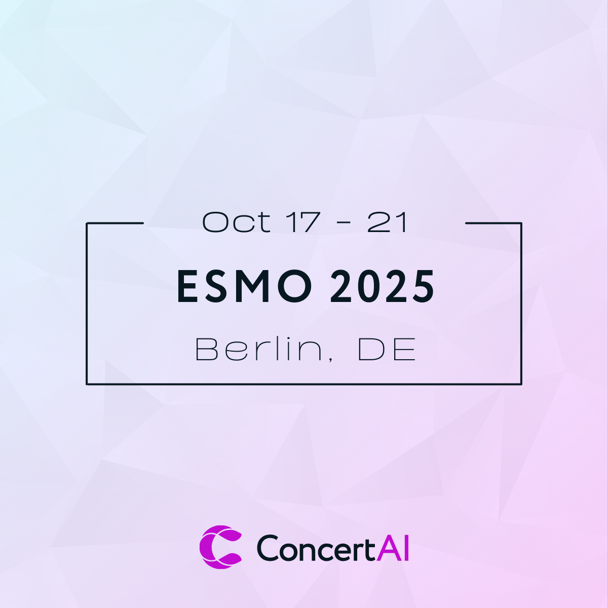 Meet at ESMO 2025 | ConcertAI